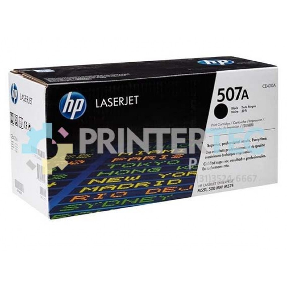TONER HP M570 / M575 507A PRETO