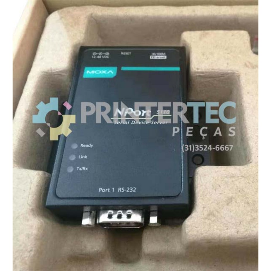 MODULO MOXA NPORT 5110 10/100BASET(X) - RS-232