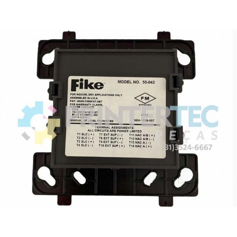 MODULO FIKE 55-042 CONTROLE DE ALARME