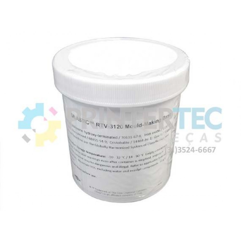 SILICONE SILASTIC RTV-3120 BASE VERMELHO