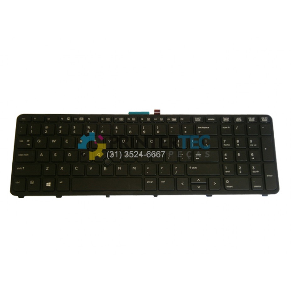 TECLADO HP Z440 / Z620 / ZBOOK 15 / ZBOOK 17 - BLACK US