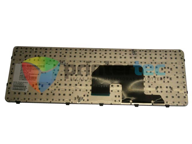 Teclado Hp Dv6 3000 Series Black Us